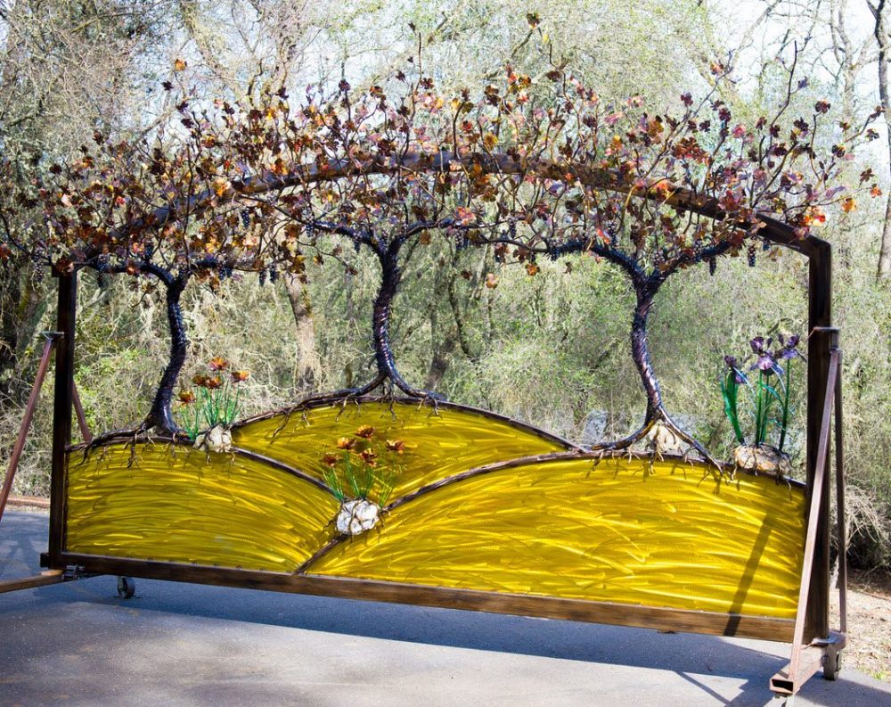 Wine Gate | Rock and Iron Design